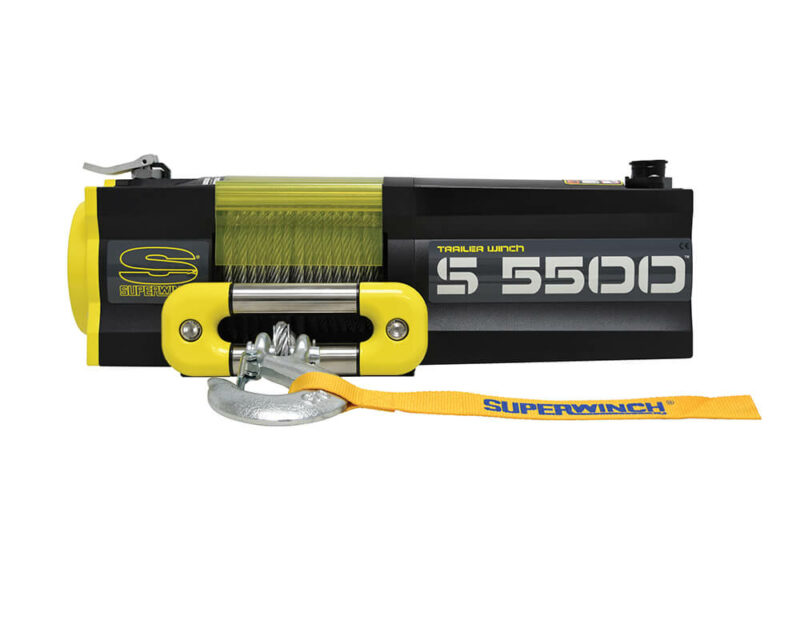 Superwinch S 5500 | 12V | 2495kg | Staalkabel | 1455200 | Superwinch.eu